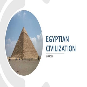 Egyptian civilization | PDF