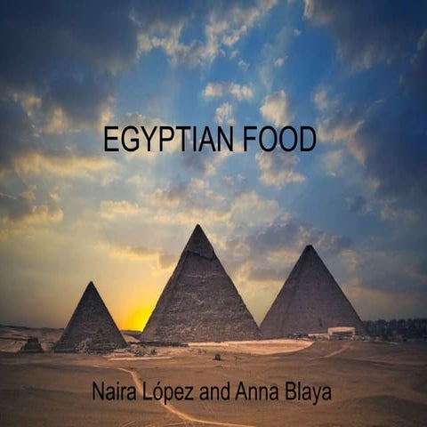 Egyptian Food | PPTX