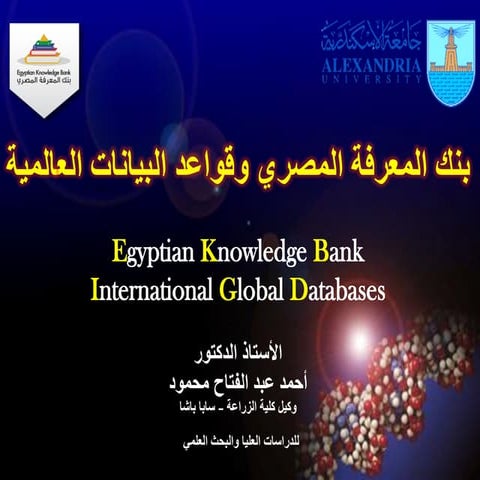 Egyptian knowledge bank | PDF