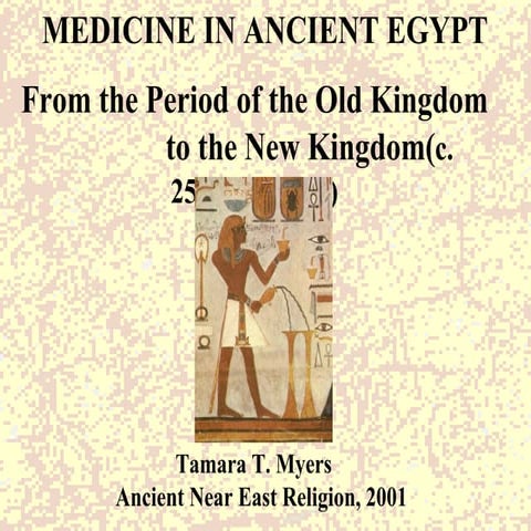 Egypt Med2 | PPT