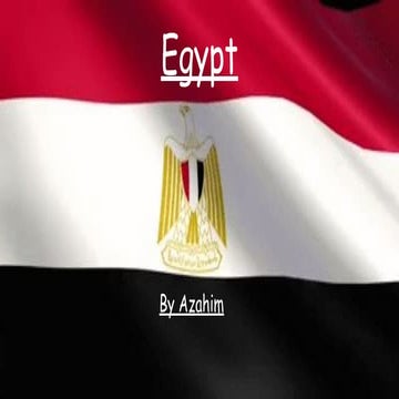 Presentation on Egypt | PDF