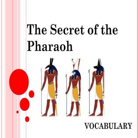 Egypt vocabulary | PPT