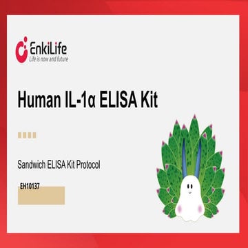 EH10137-Quick Guide to Learning the Usage of Human IL-1α ELISA Kit.pptx