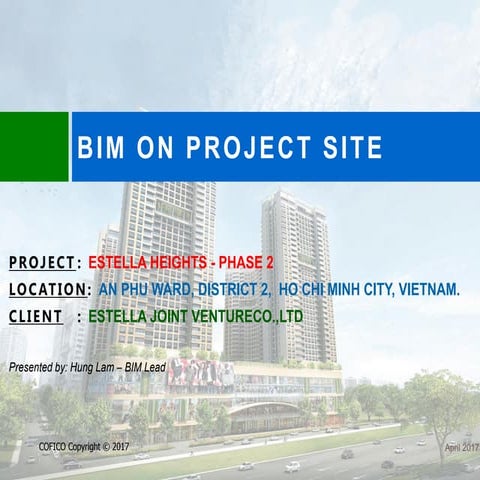 BIM on Project Site - Estella Heights Phase 2 Project | PDF