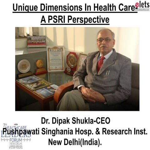 Pushpawati Singhania Research Institute (PSRI Hospital) | PPTX