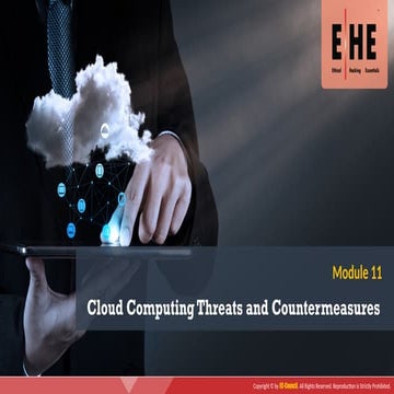 EHEv1 Module 11 Cloud Computing Threats and Countermeasures.pptx