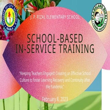 Inset powerpoint by grade 4 teachers of JPRES | PPTX