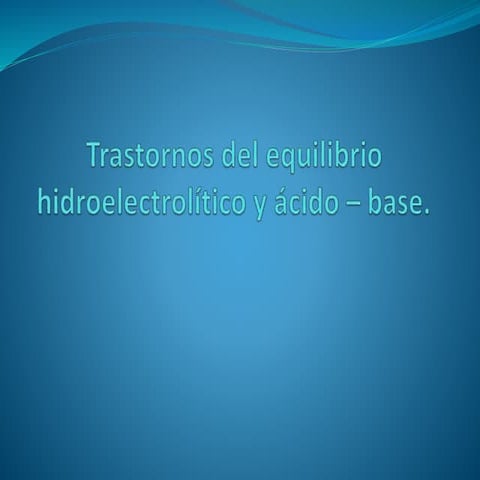 Liquidos corporales | PDF