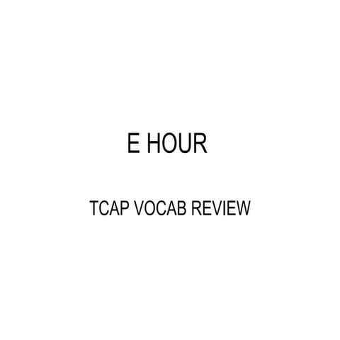 Ehour | PPT