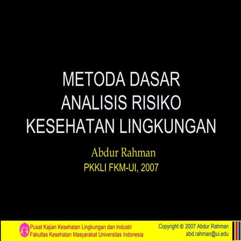 Ehra basic-method | PPT