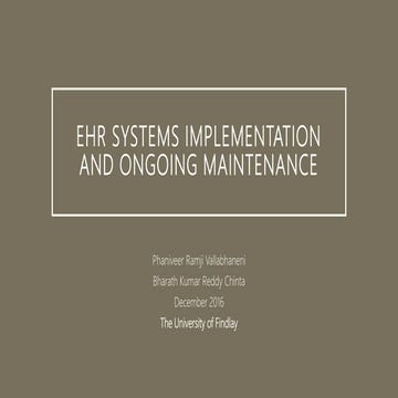 eHealth - Jim Maclean | PPT