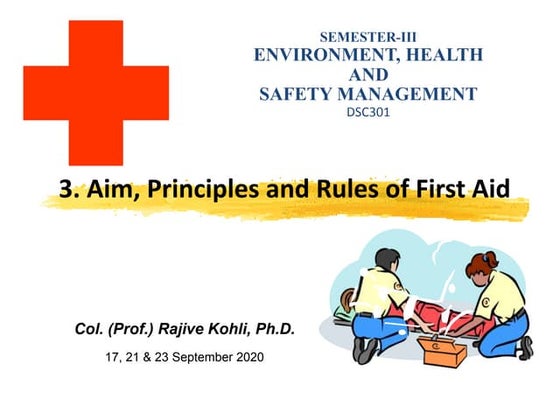 FIRST AID ppt (1).pptx | First Aid | Injuries
