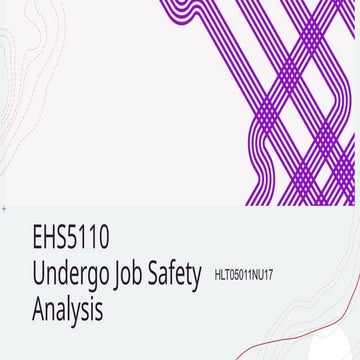 EHS 5110 Week 02 Job Safety Analysis.pptx