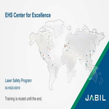 EHS Center for Excellence - Laser Safety.pptx