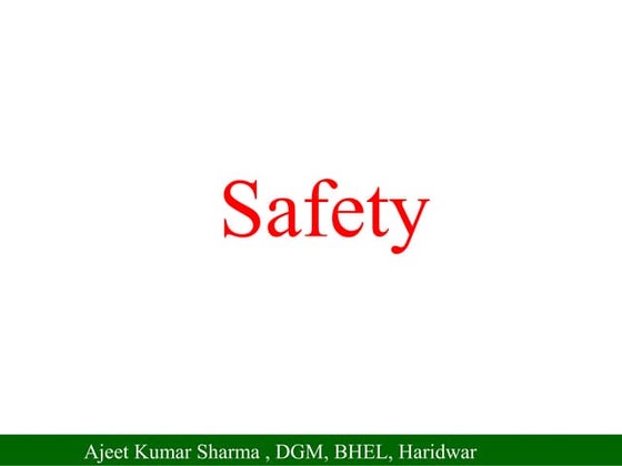Shop floor safety | PDF
