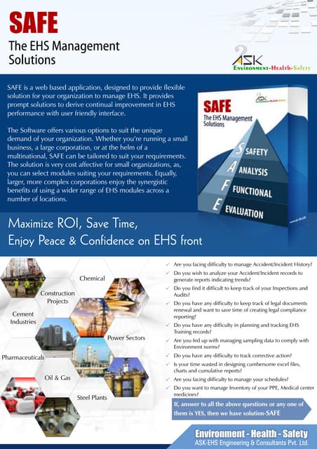 EHS Management Software - TECH EHS Software | PDF | IT and Internet Support | Internet