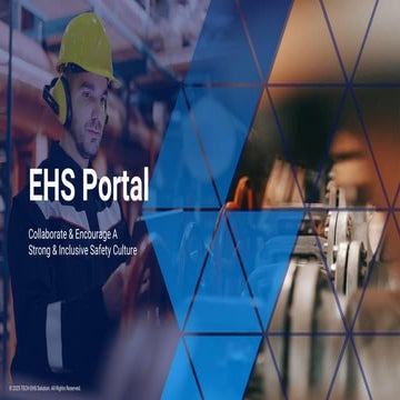 EHS Portal - TECH EHS Safety Software Solution | PDF
