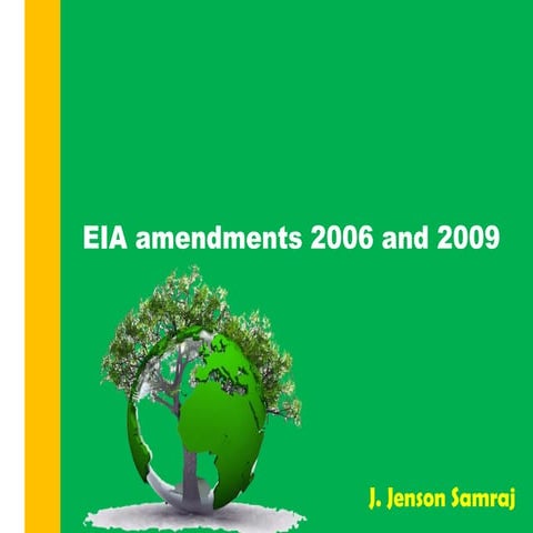 Baseline study for EIA | PDF