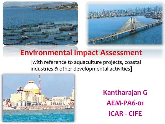 ENVIRONMENTAL IMPACT ASSESSMENT (EIA) . | PPT