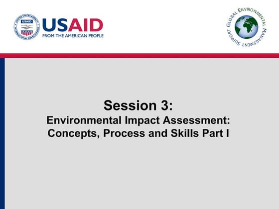 Environmental impact assessment and Initial Environmental Examination | PPT