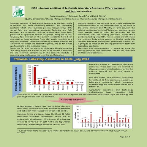 Eiar researhcers+assistants | PDF