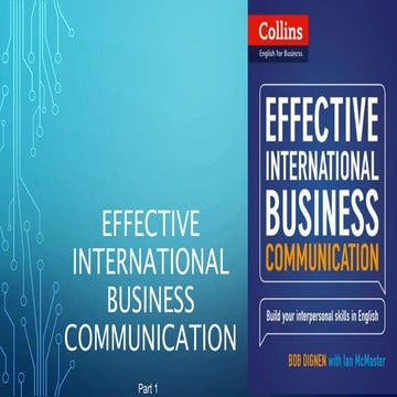 Effective International Business Communication | PPTX