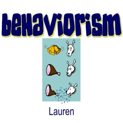 Eichberg behaviorism | PPTX