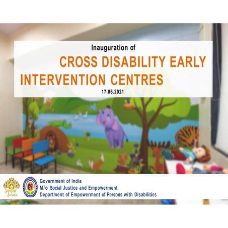 Cross Disability Early Intervention CENTRE | PPTX