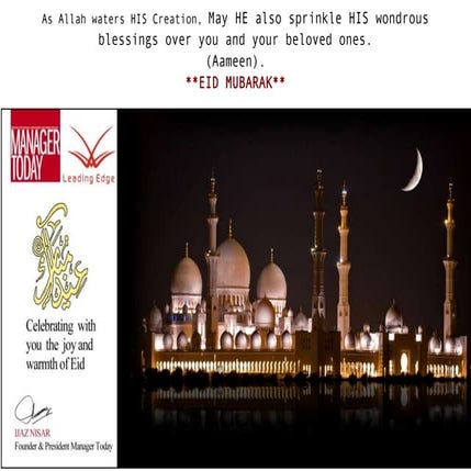 Eid Greetings | DOCX