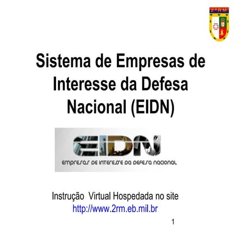 Eidn 1-introducao | PPT