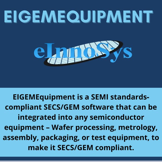 Introduction to SECSGEM Communication Interface Protocols for ...