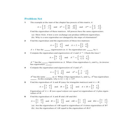Eigenvalue Eigenvector Tutorial Pdf