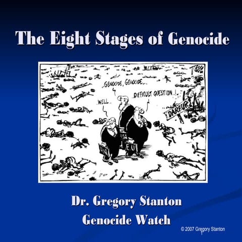 Eight Stages of Genocide | PPT
