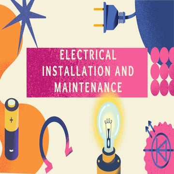 electrical installation and maintenance NC II | PDF