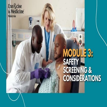 Module 3: Safety Screening Consideration | PPTX