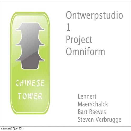 Eindpresentatie omniform | PDF