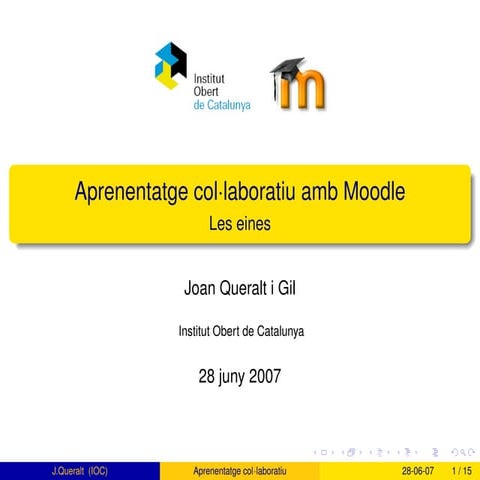 Eines Colaboratives Moodle | PDF