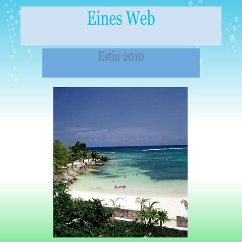 Eines web | PPT