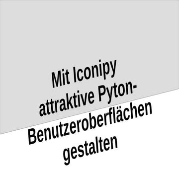 Einführung in das iconipy Package - Erzeuige Icons direkt in Python ...