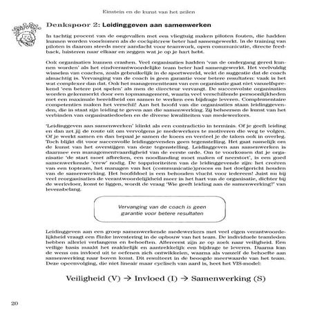 Einstein en de kunst van het zeilen. pagina 20 23 | PDF