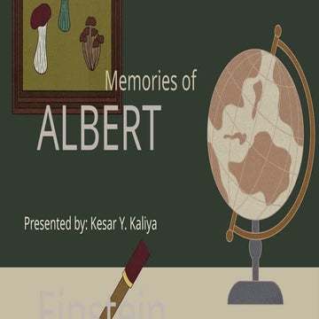 Exploring the personality of Albert Einstein | PPTX