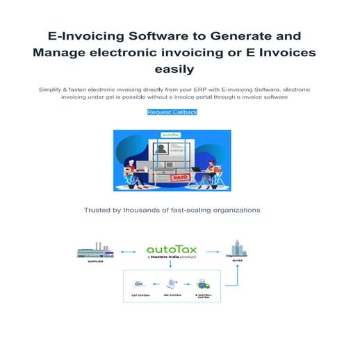 E invoicing | PDF