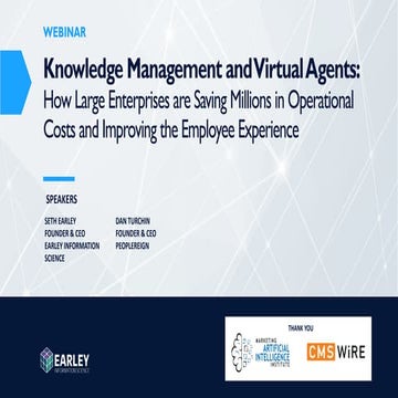 Knowledge Management & Virtual Agents | PDF
