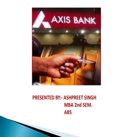 Axis bank | PPTX