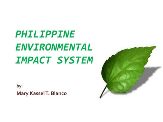 Environmental Laws PD 1586 | PDF