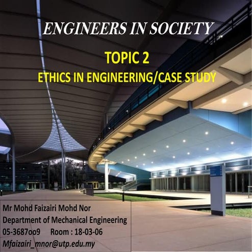 Ethics in Engineering | PDF