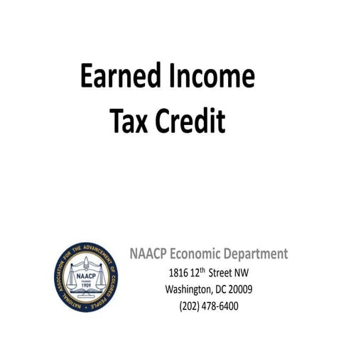 Earned Income Tax Credit (EITC) | PPTX