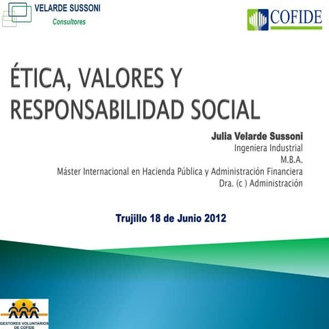 ética y valores infografia que brinda información | PDF