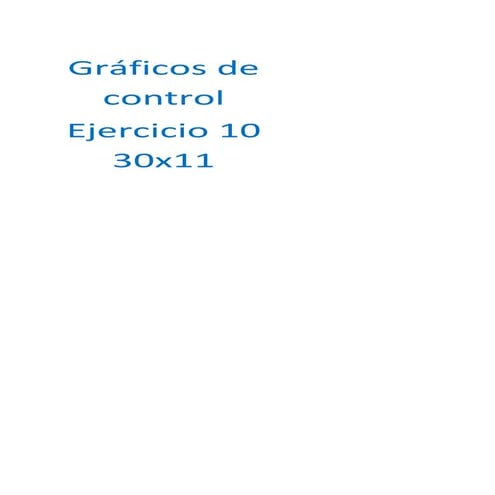 Ejercicio 10 (30x11) | PDF