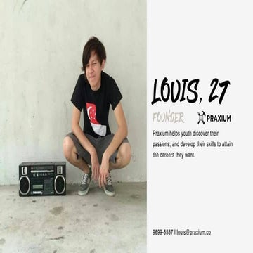 Discovering my Purpose & Starting Praxium | PPT